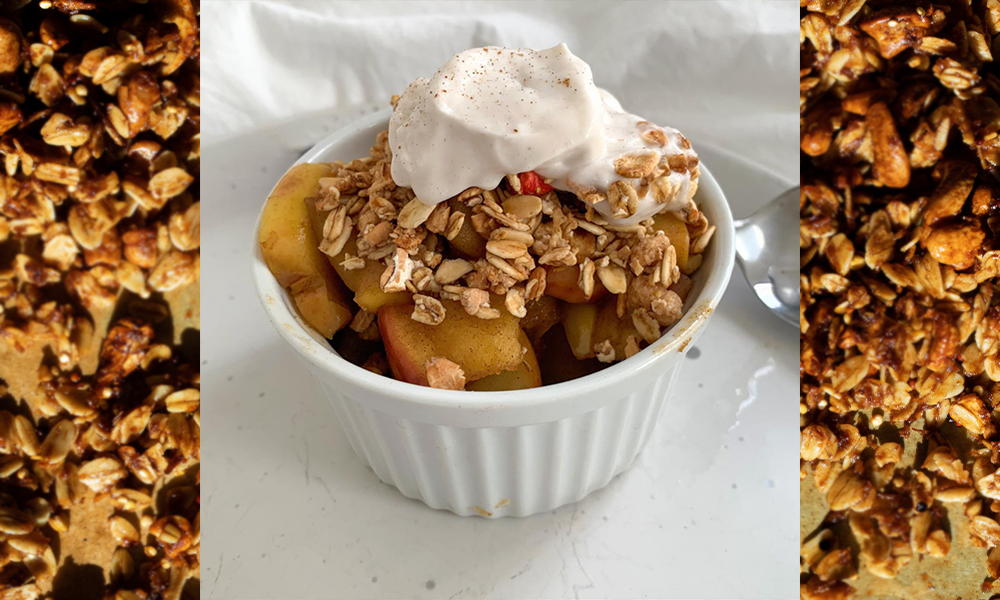Deconstructed Apple Crumble | HEALTHY RECIPES | BLOG | PEAK SUPPS ...