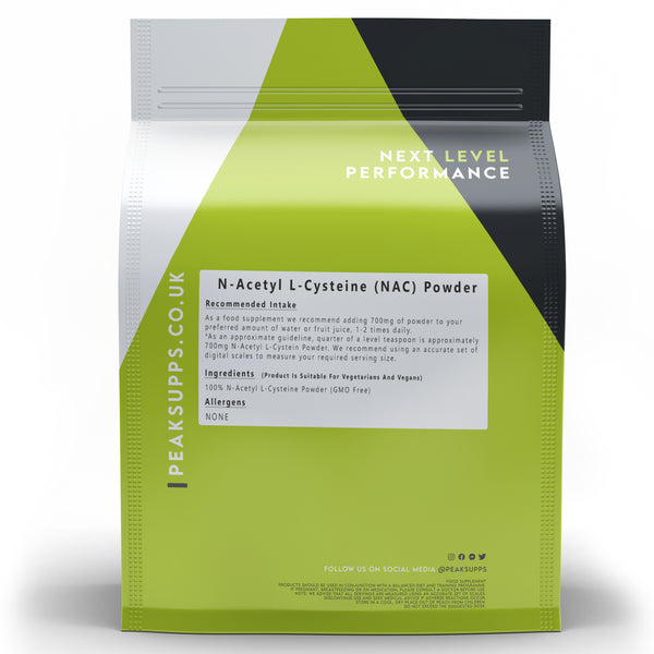 Buy N Acetyl L Cysteine (NAC) Powder | Peak Supps® | UK Supplement